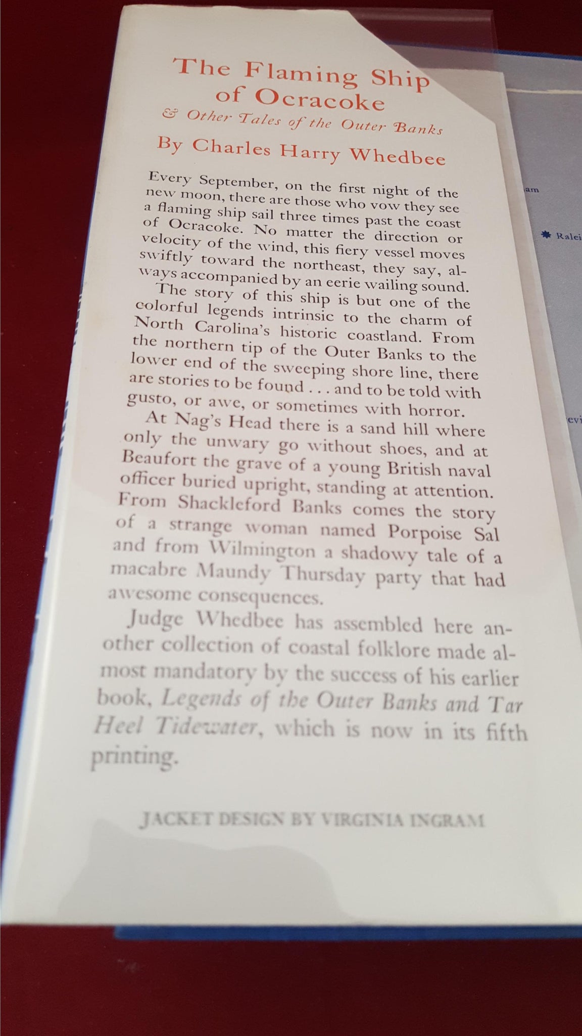 Charles Harry Whedbee - The Flaming Ship of Ocracoke, John F Blair, 19 ...