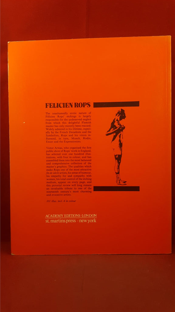 Victor Arwas - Felicien Rops, Academy Editions, 1974 – Richard Dalby's ...