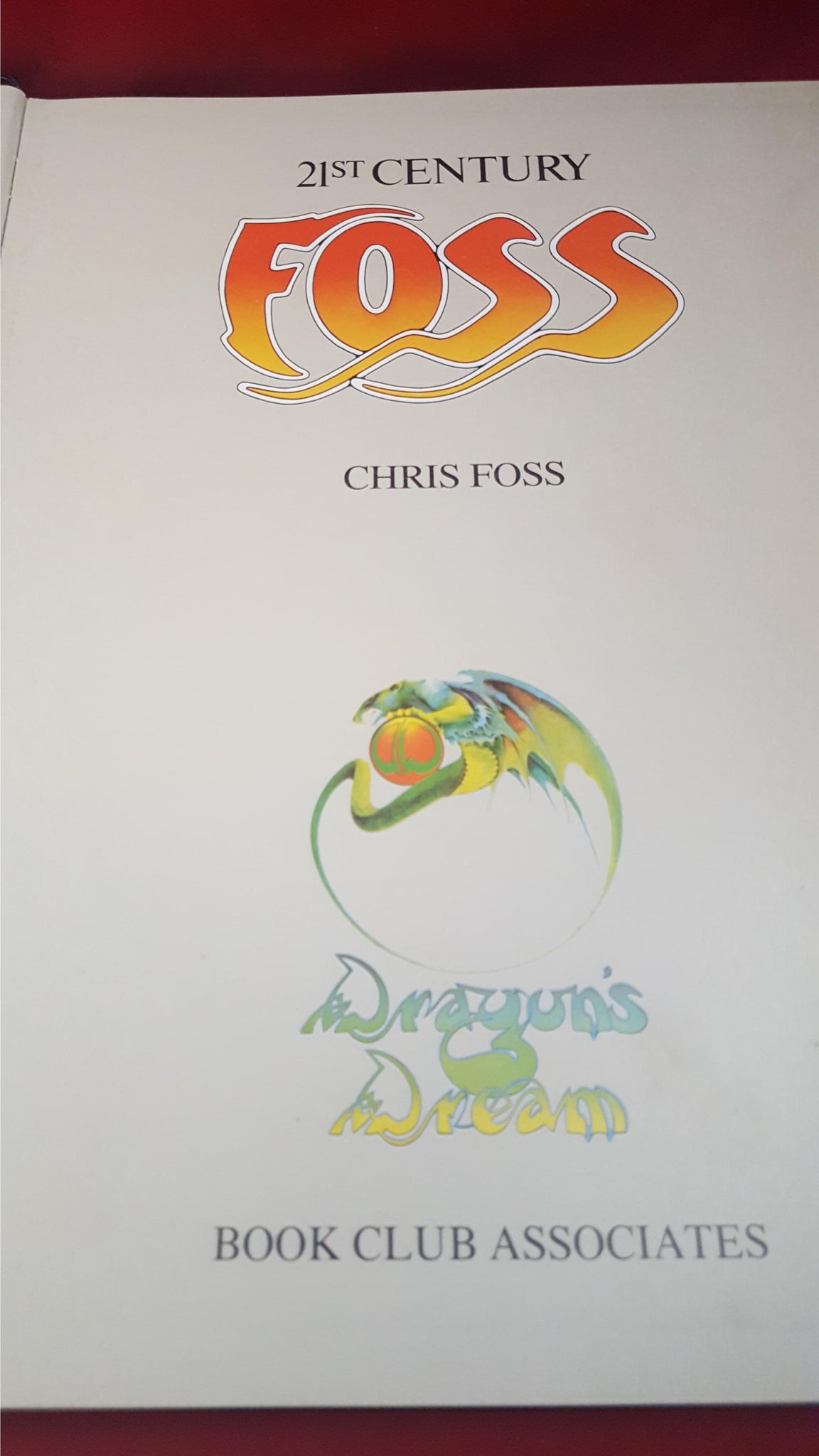 Chris Foss - 21st Century Foss, Dragon's Dream Book Club Associates, 1 ...