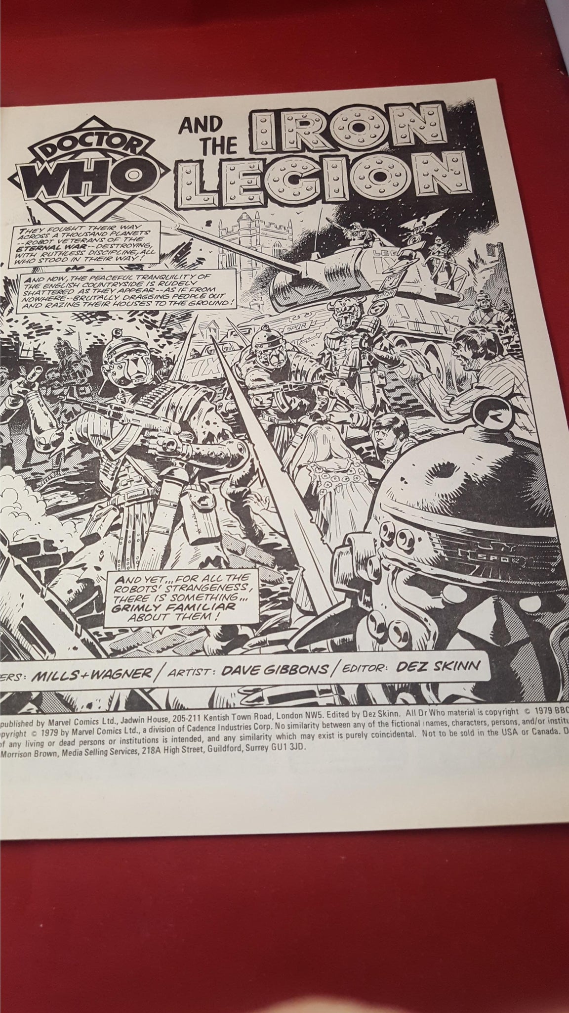 Doctor Who Weekly Number 1 17th October 1979 – Richard Dalby's Library