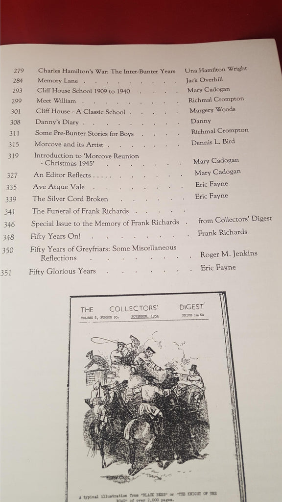 Mary Cadogan & John Wernham - Collectors Digest First Fifty Years, Mus ...