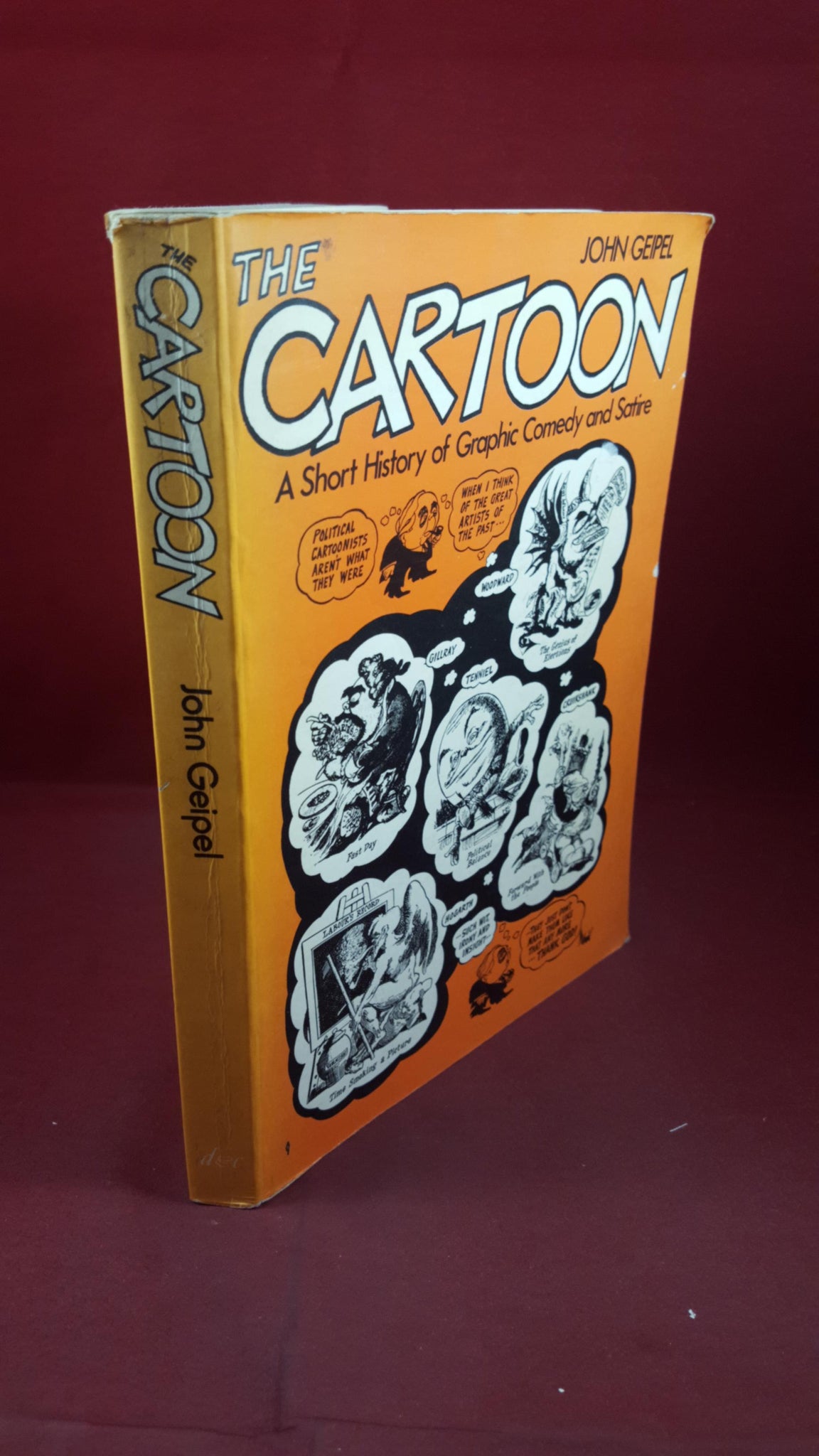John Geipel - The Cartoon, David & Charles, 1972, First Edition ...