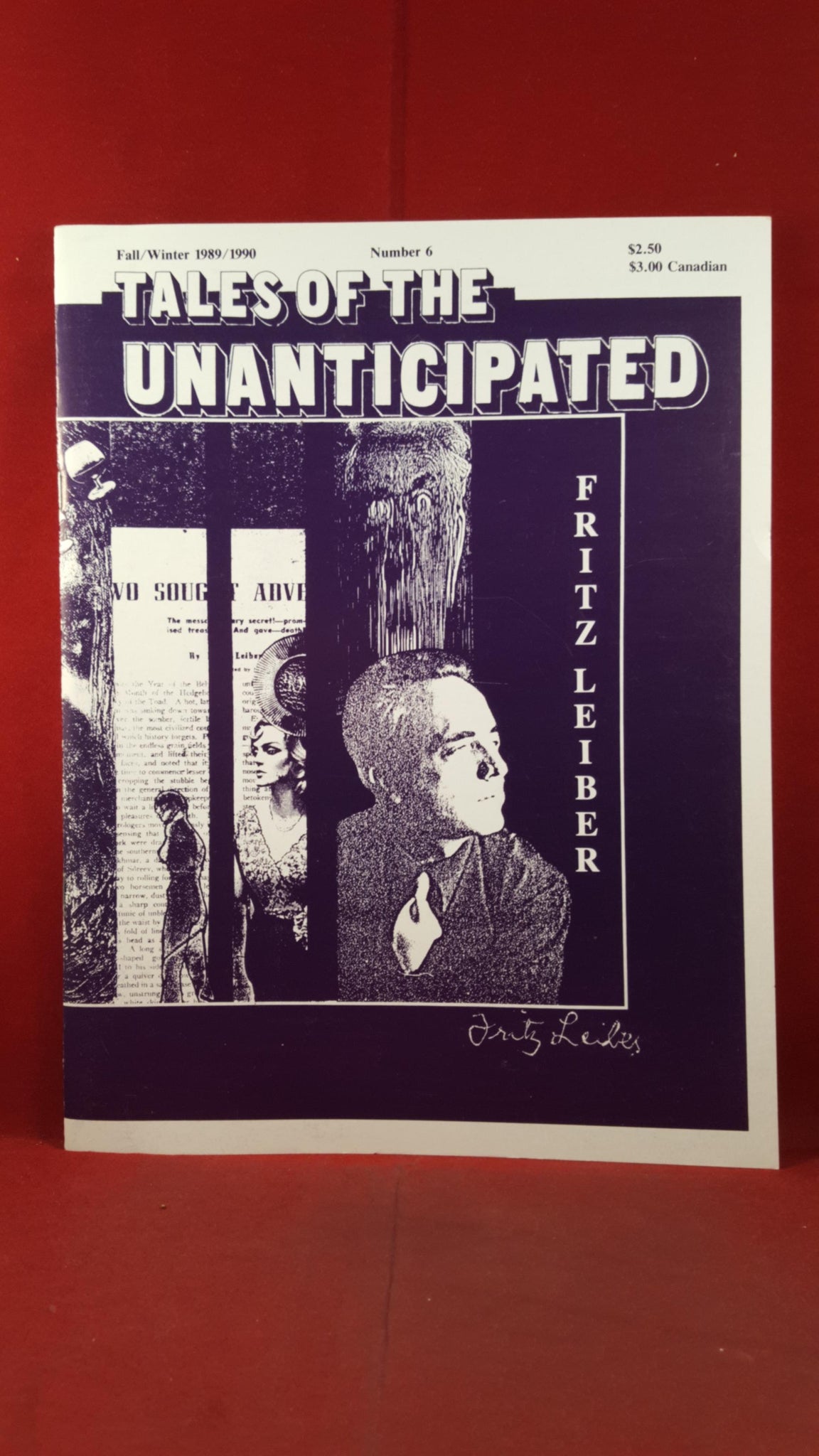 Tales of the Unanticipated Number 6, Fall/Winter 1989/1990, Fritz Leib ...