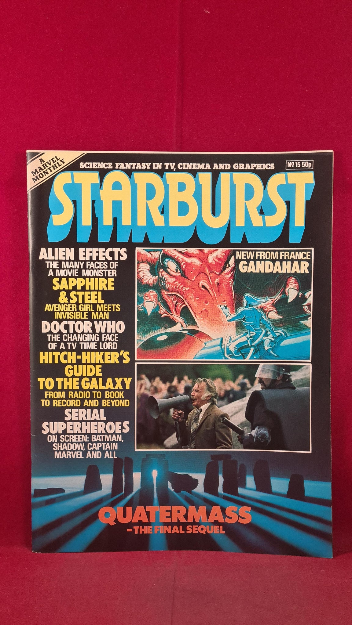 Starburst Volume 2 Number 3 1979, Marvel Comics – Richard Dalby's Library