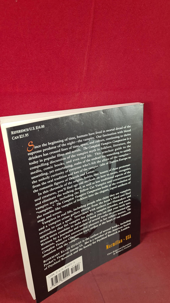 Rosemary Ellen Guiley – The Complete Vampire Companion, Macmillan, 199 ...