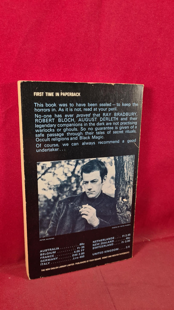 Peter Haining - Legends for the Dark, New English, 1968, Paperbacks, A ...