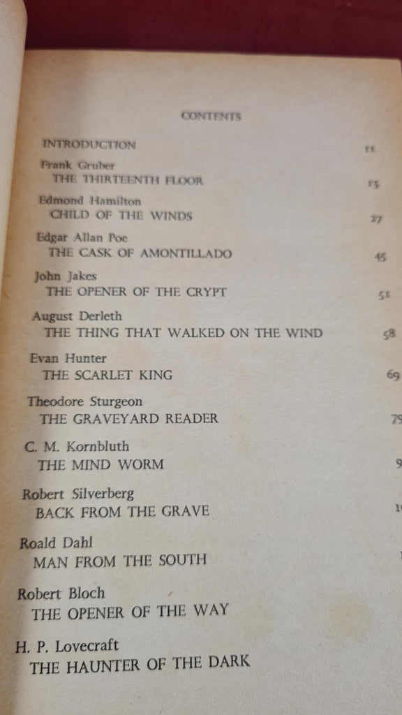 Boris Karloff - Horror Anthology, Corgi Books, 1969, Paperbacks ...