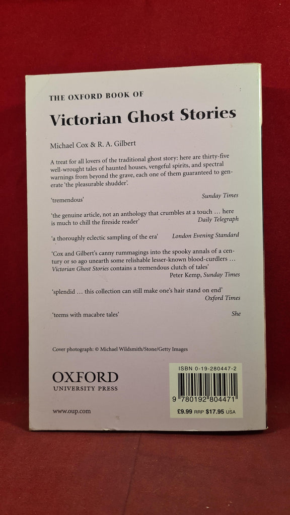 Michael Cox & R A Gilbert - The Oxford Book of Victorian Ghost Stories ...