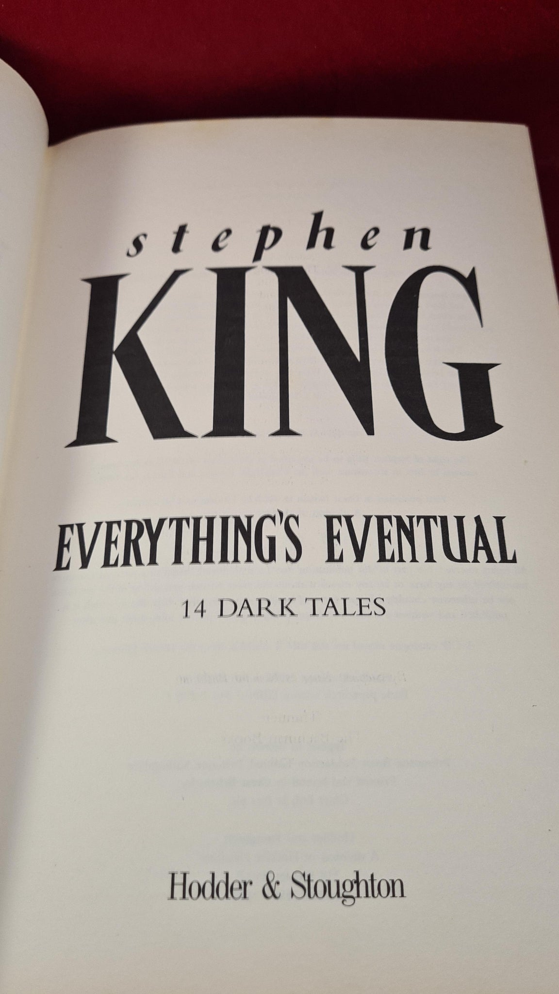 everything's eventual