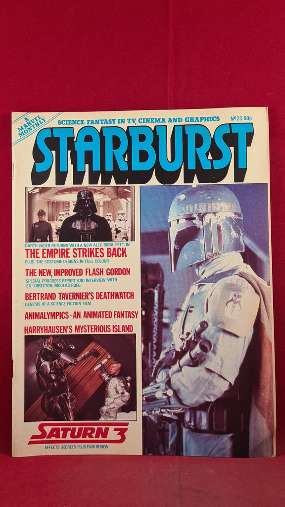 Starburst Number 23, Volume 2 Number 11, Marvel Comics – Richard Dalby ...