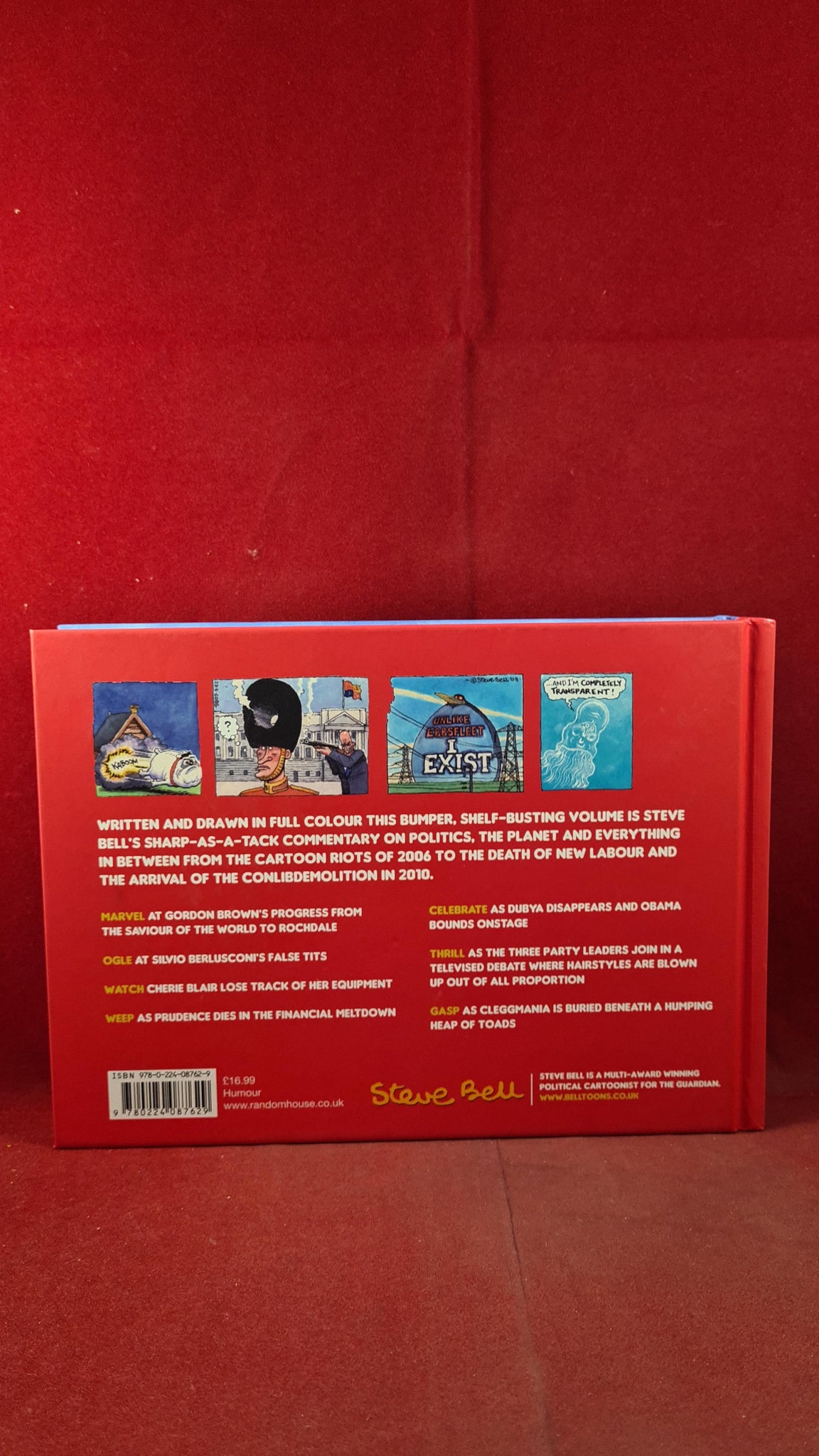 Steve Bell - If....Bursts Out, Jonathan Cape, 2010, First Edition, Sig ...