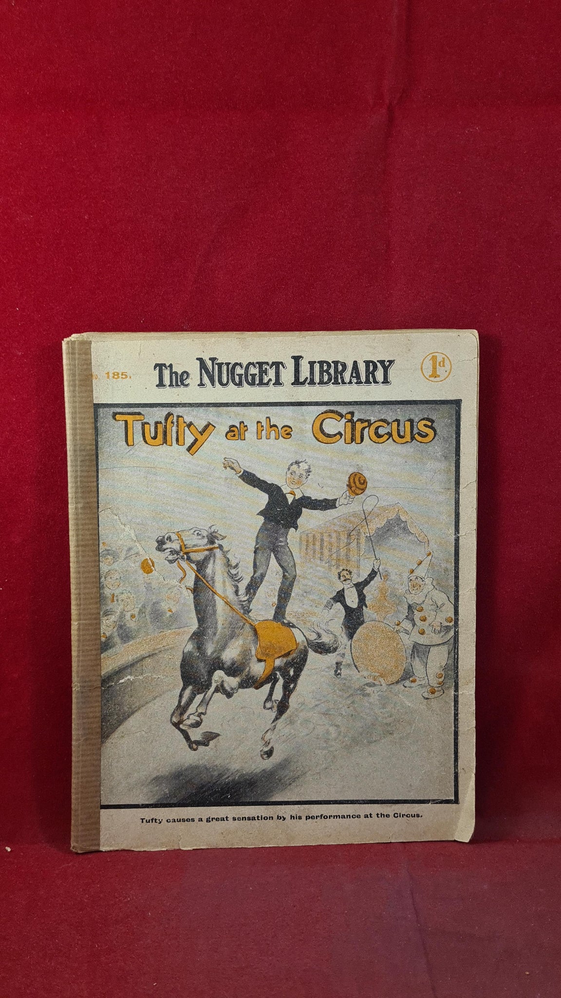 Tufty at the Circus Number 185, The Nugget Library – Richard Dalby's Library