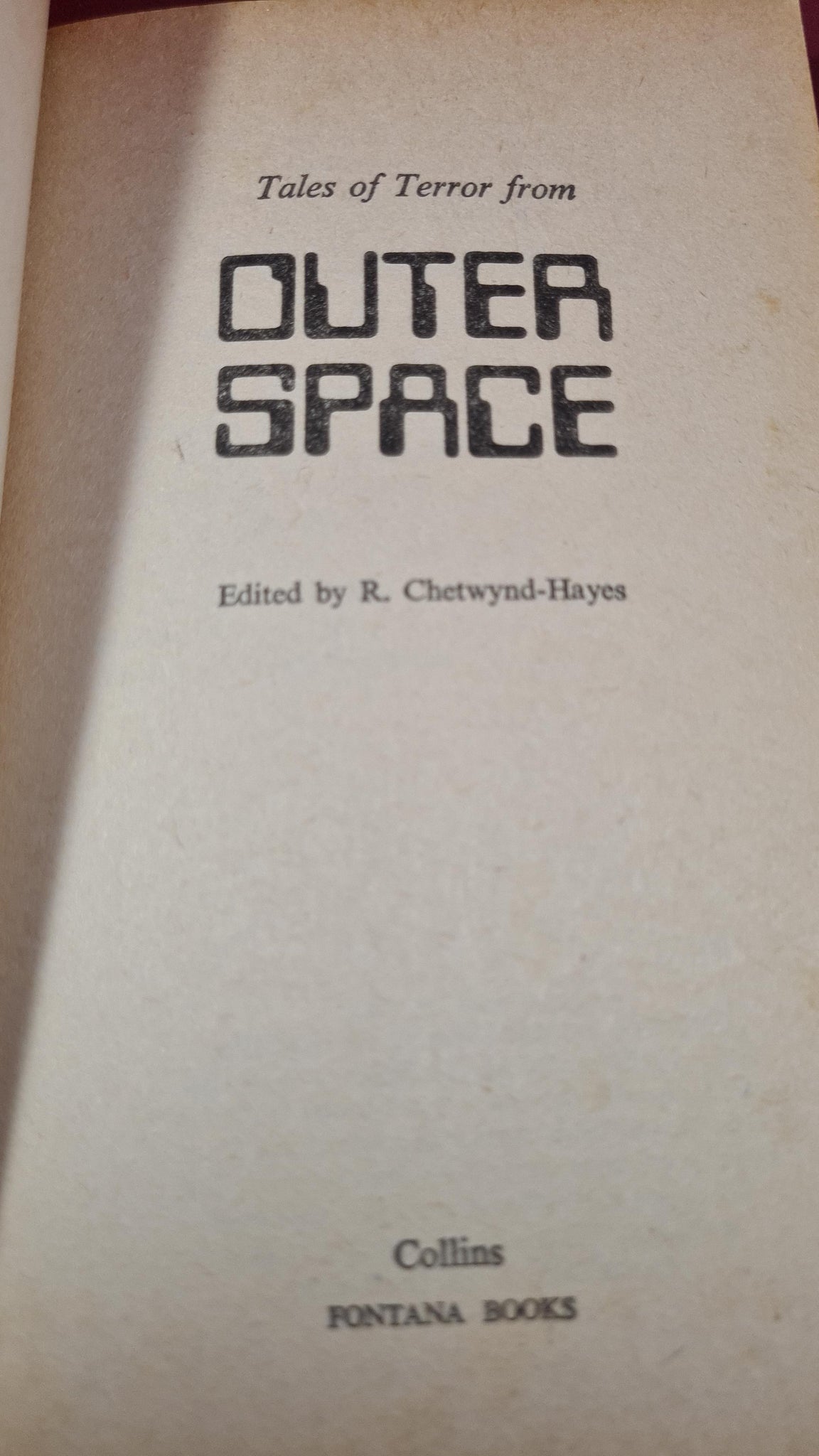 R Chetwynd-Hayes - Tales of Terror From Outer Space, Fontana, 1975, Pa – Richard Dalby's Library