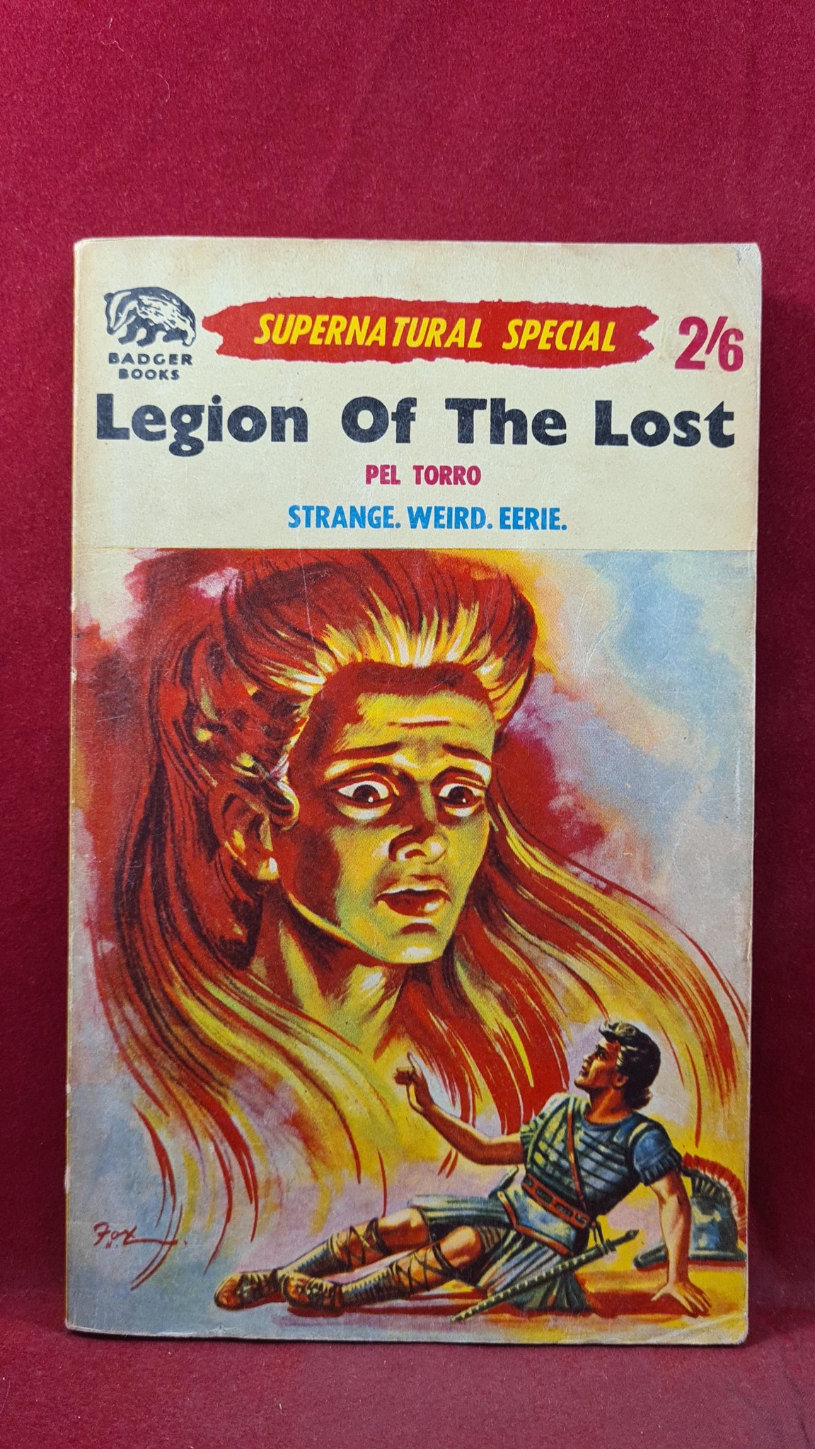 Pel Torro - Legion of The Lost, Badger Books, Paperbacks – Richard ...