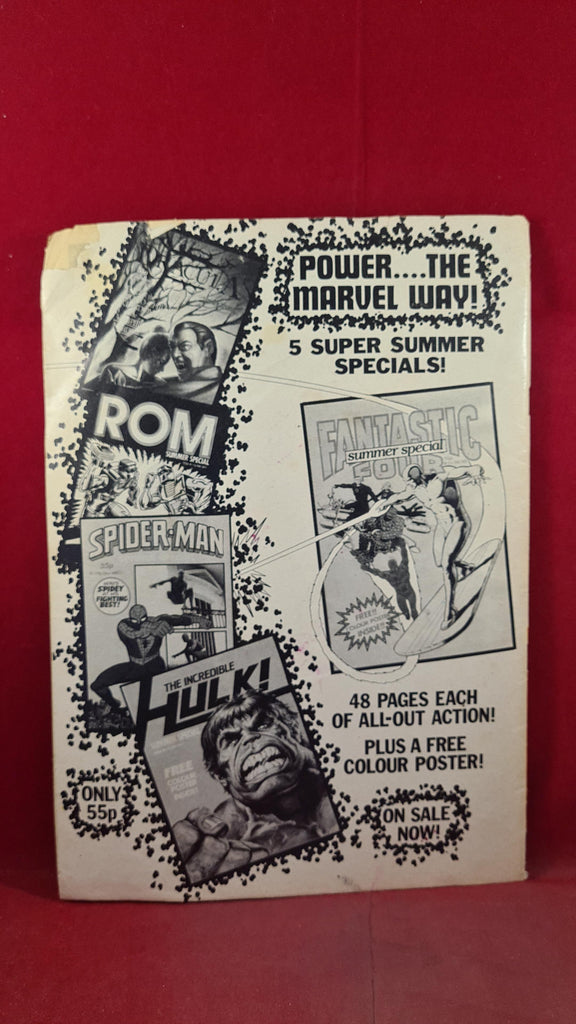 Starburst Number 47, Volume 4 Number 11, 1981, Marvel Comics – Richard ...