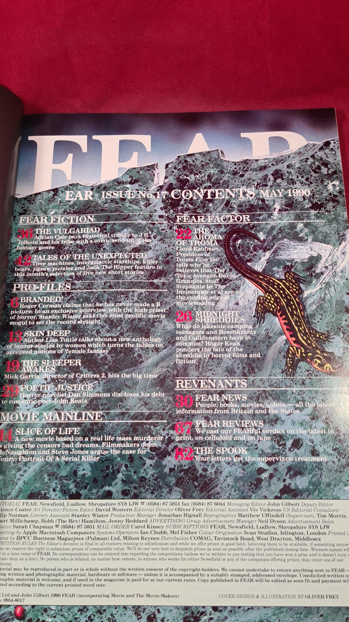 FEAR - Issue 17 May 1990 – Richard Dalby's Library