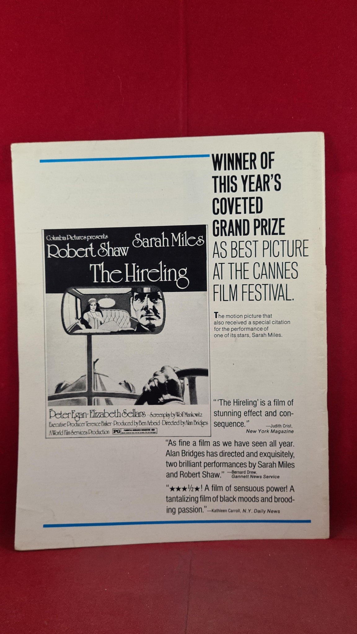 Take One Magazine Volume 3 Number 10 March-April 1972 – Richard Dalby's ...