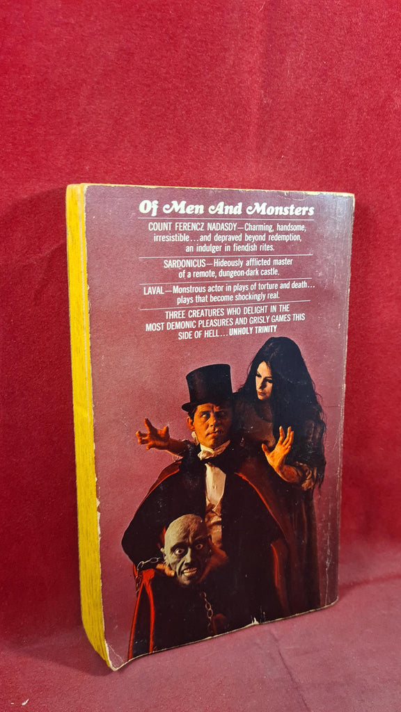 Ray Russell - Unholy Trinity, Bantam Book, 1967, First Edition, Paperb ...