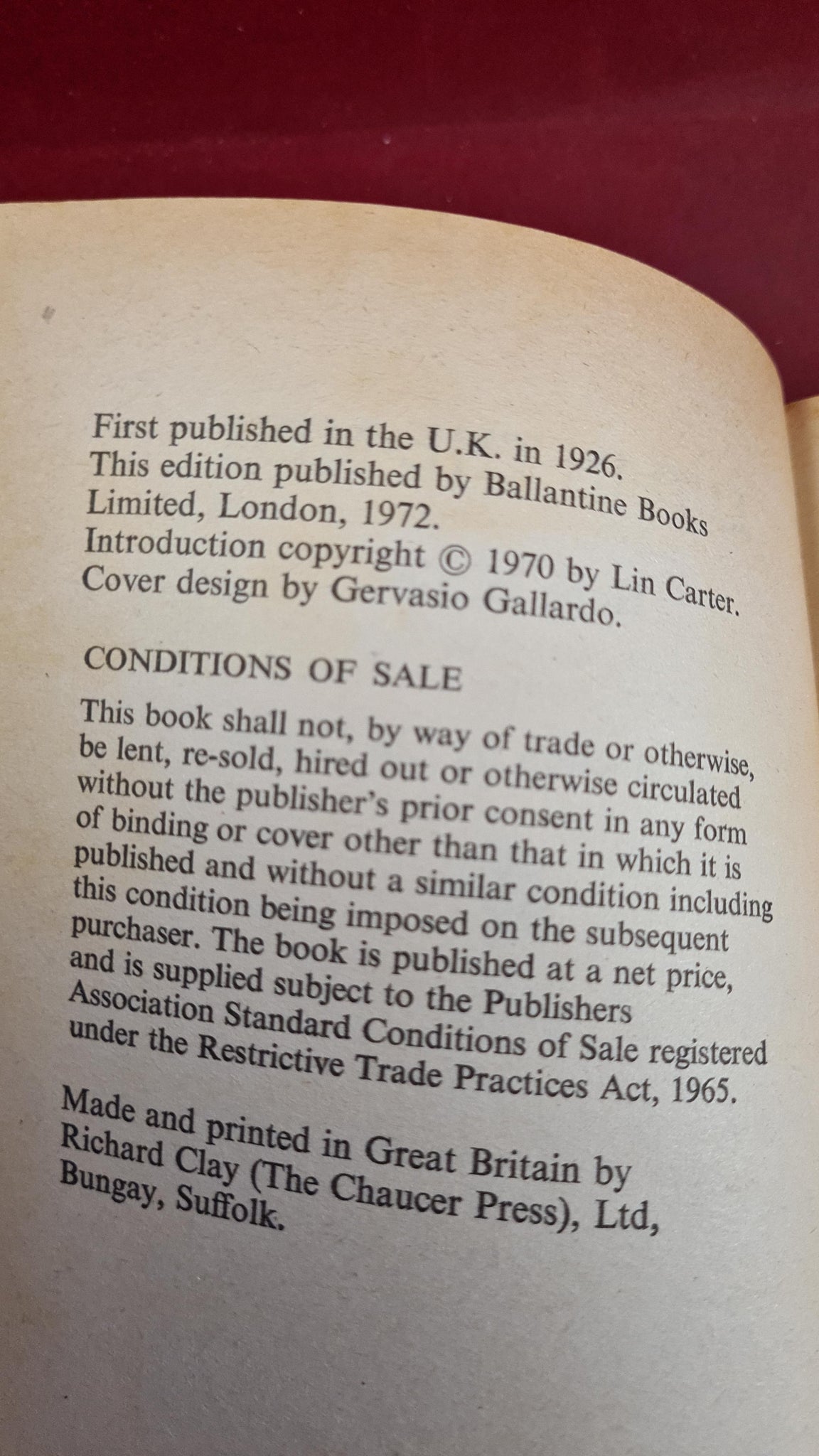 Hope Mirrlees - LUD-in-the-Mist, Pan/Ballantine, 1972, Paperbacks ...