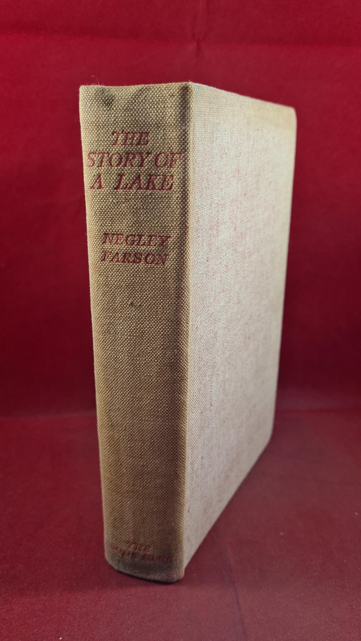 Negley Farson - The Story of a Lake, The Book Club, 1939 – Richard ...
