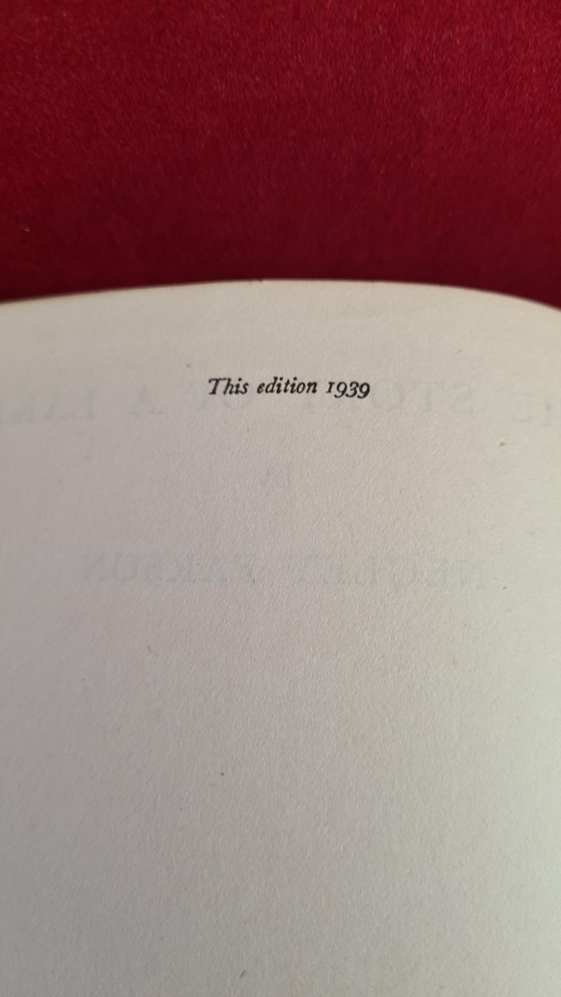 Negley Farson - The Story of a Lake, The Book Club, 1939 – Richard ...