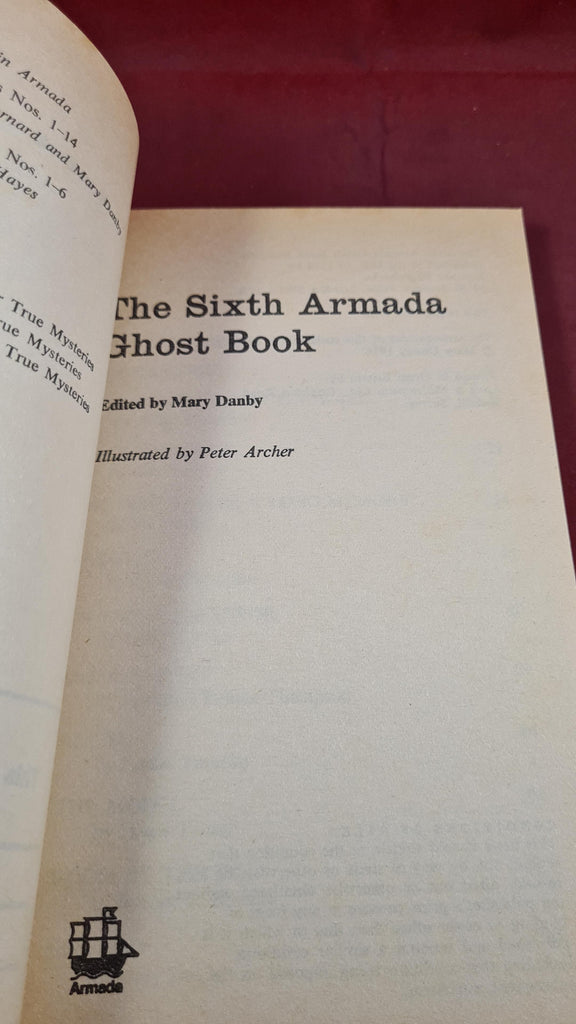 Mary Danby - 6th Armada Ghost Book, 1982, Paperbacks – Richard Dalby's ...