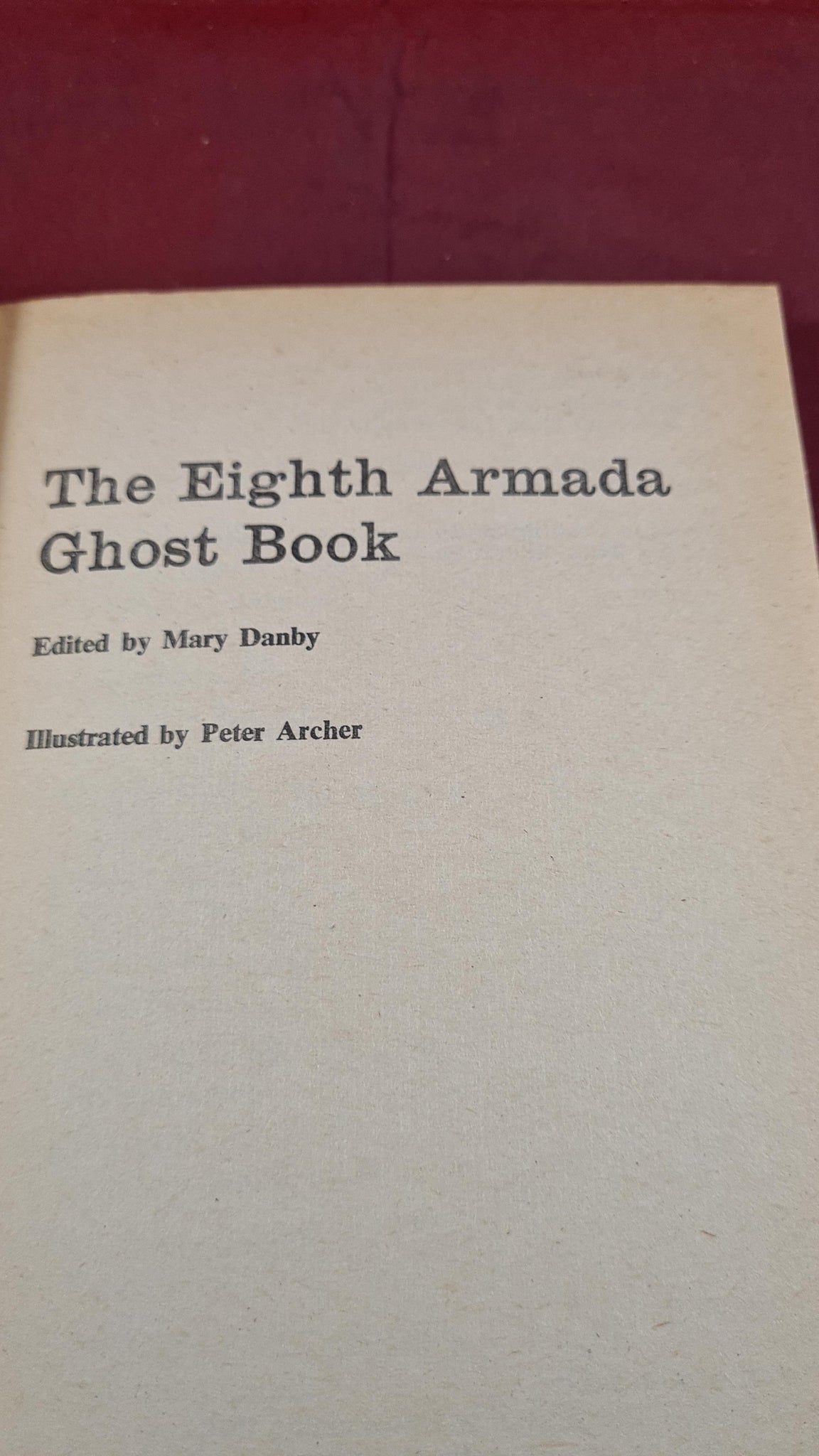 Mary Danby - 8th Armada Ghost Book, 1976, Paperbacks – Richard Dalby's ...