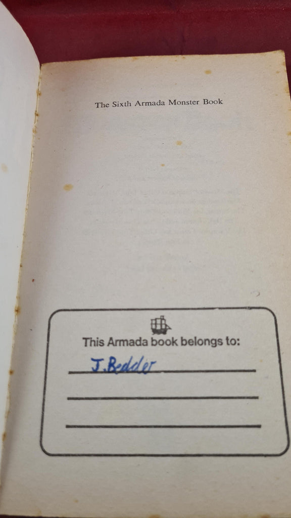 R Chetwynd-Hayes - 6th Armada Monster Book, 1981, Paperbacks – Richard ...