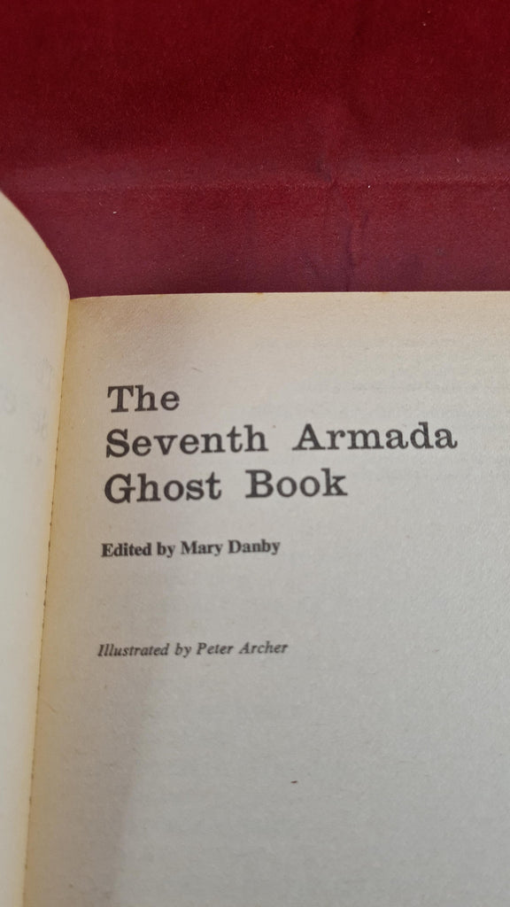 Mary Danby - 7th Armada Ghost Book, 1975, Paperbacks – Richard Dalby's ...