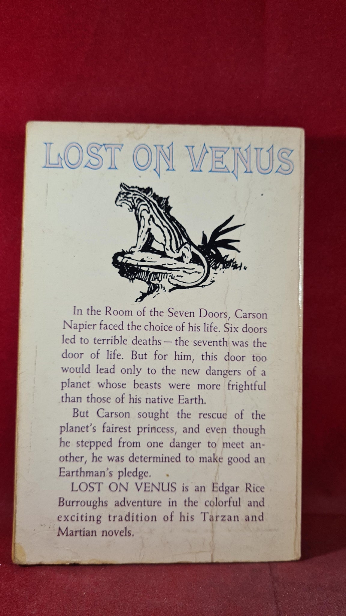 Edgar Rice Burroughs - Lost on Venus, ACE Books, Paperbacks – Richard ...