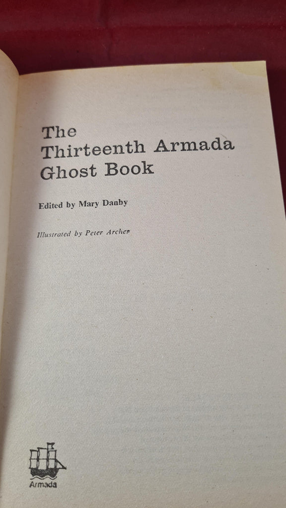 Mary Danby - 13th Armada Ghost Book, 1981, Paperbacks – Richard Dalby's ...