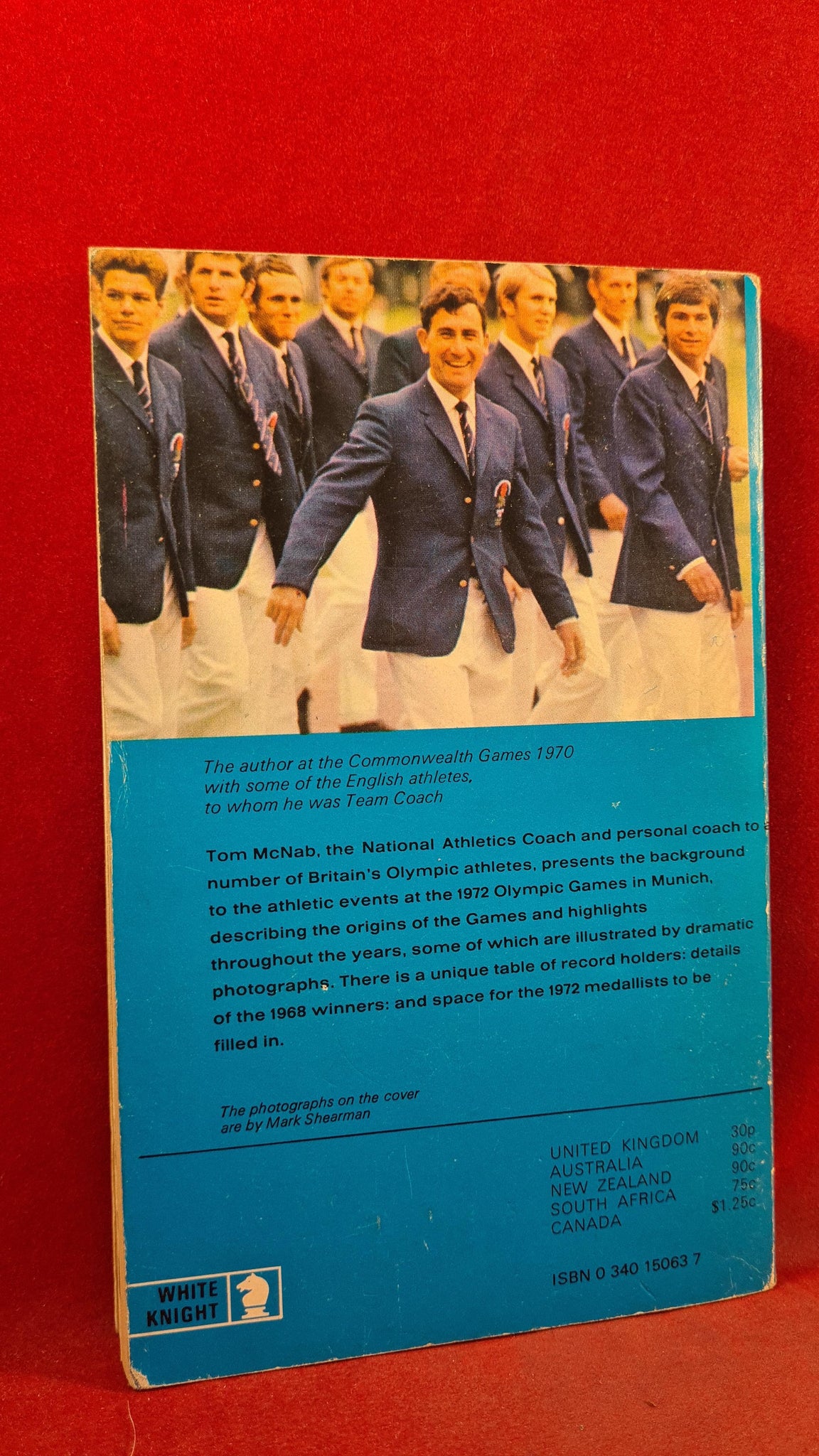 Tom McNab - Olympic Games Munich 1972, Knight Books, 1972, Paperbacks ...