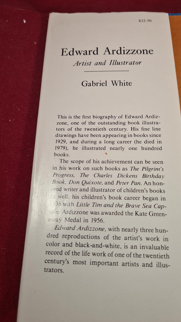 Gabriel White - Edward Ardizzone, Schocken Books, 1980, First Edition ...