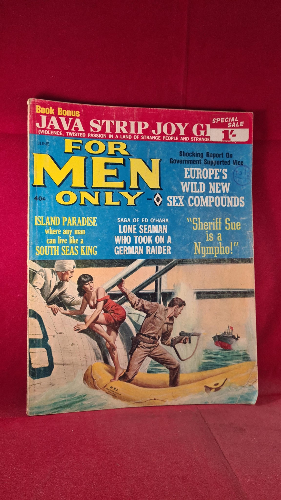 For Men Only Volume 13 Number 6 June 1966 – Richard Dalby's Library