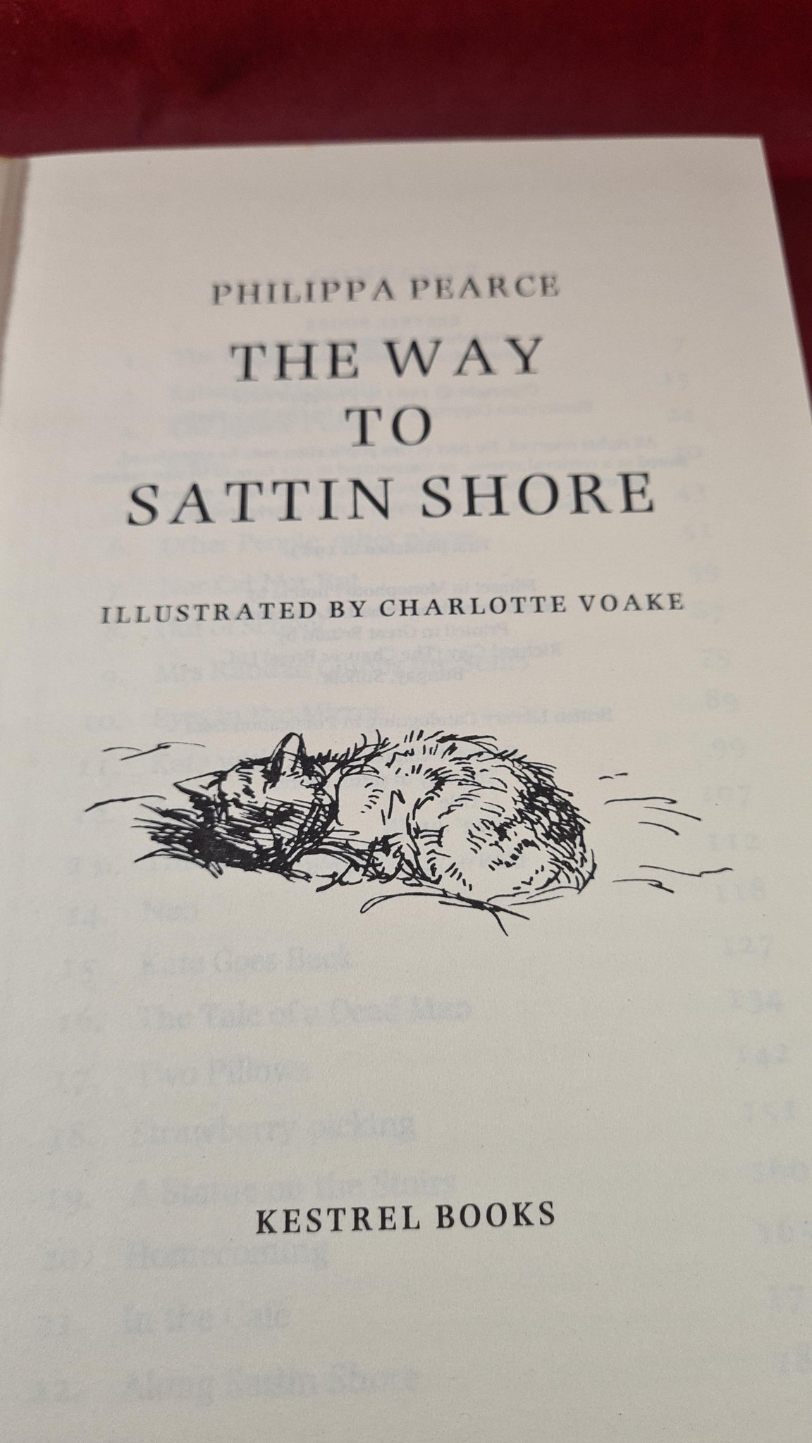 Philippa Pearce - The Way To Sattin Shore, Kestrel Books, 1983 ...