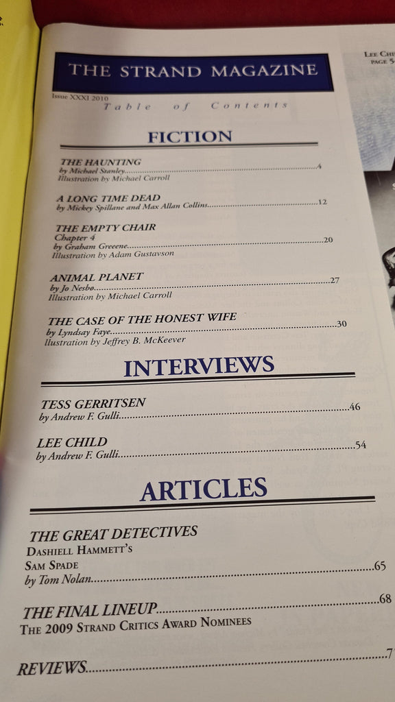 The Strand Magazine Issue XXXI 2010 – Richard Dalby's Library