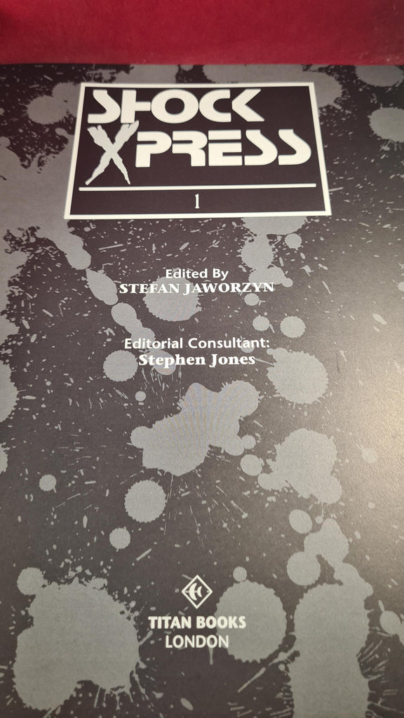 Stefan Jaworzyn - Shock Xpress 1, Titan Books, 1991, First Edition ...