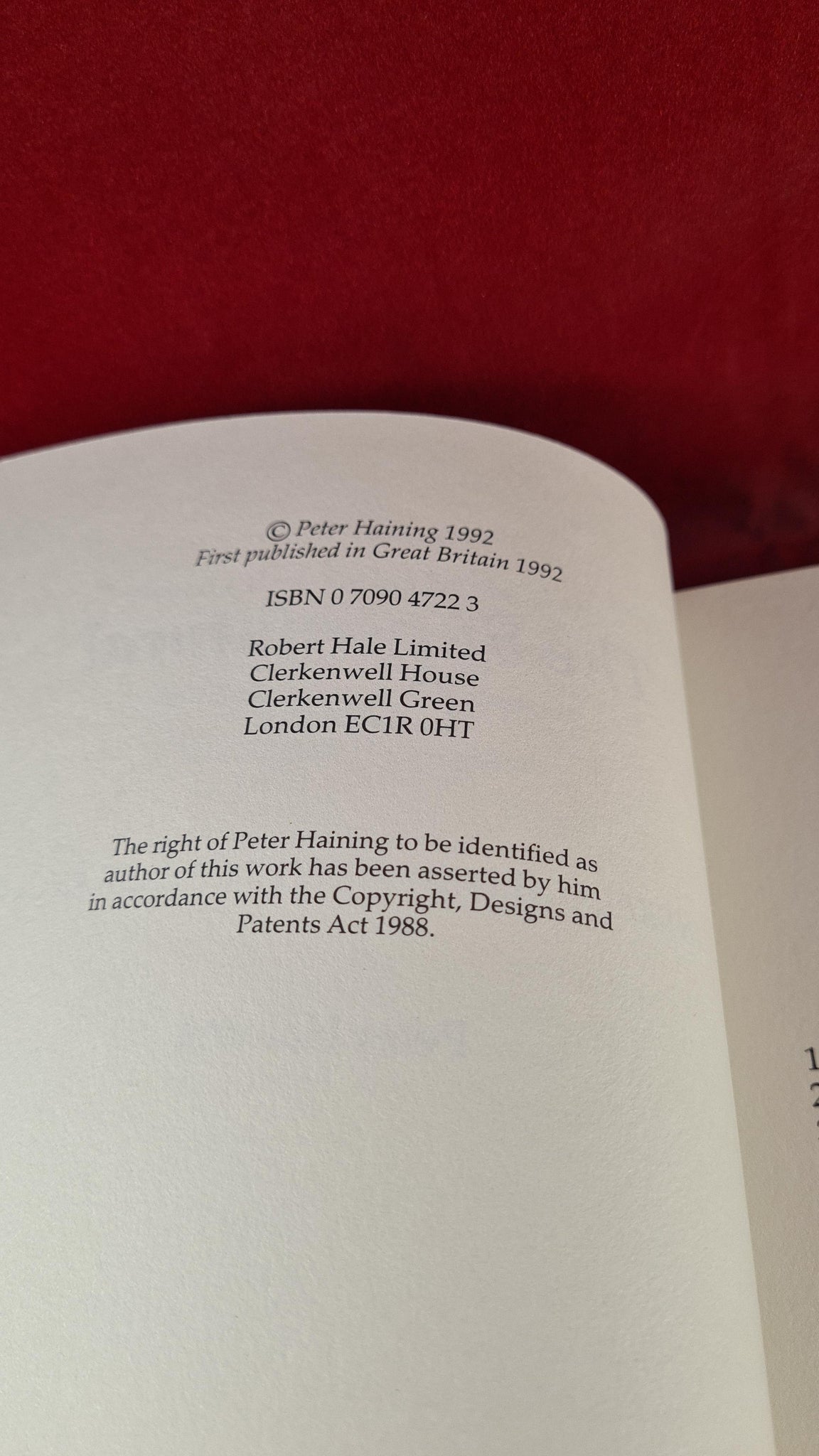 Peter Haining - The Supernatural Coast, Robert Hale, 1992, Paperbacks ...