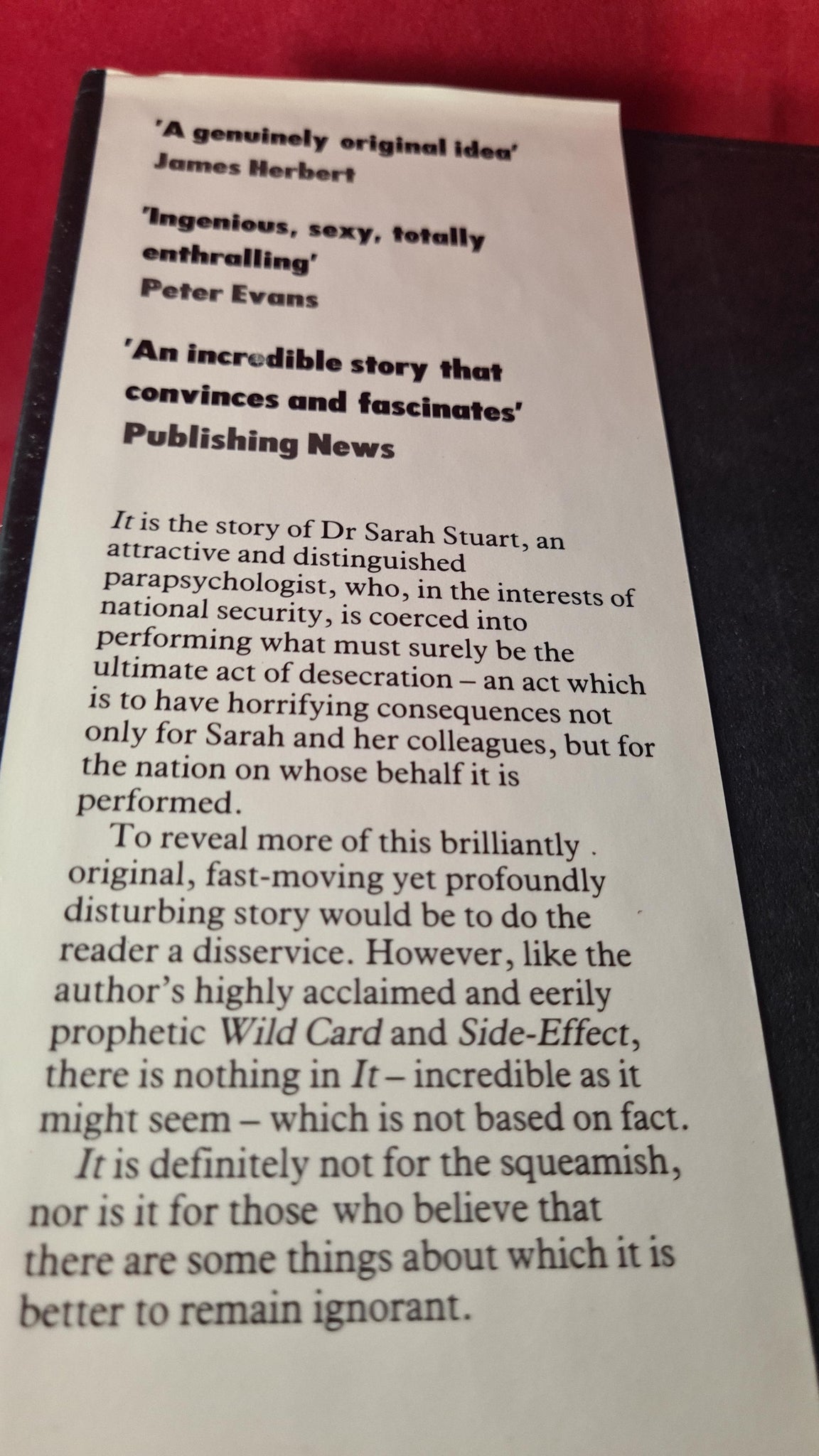 Raymond Hawkey - It, New English Library, 1983 – Richard Dalby's Library