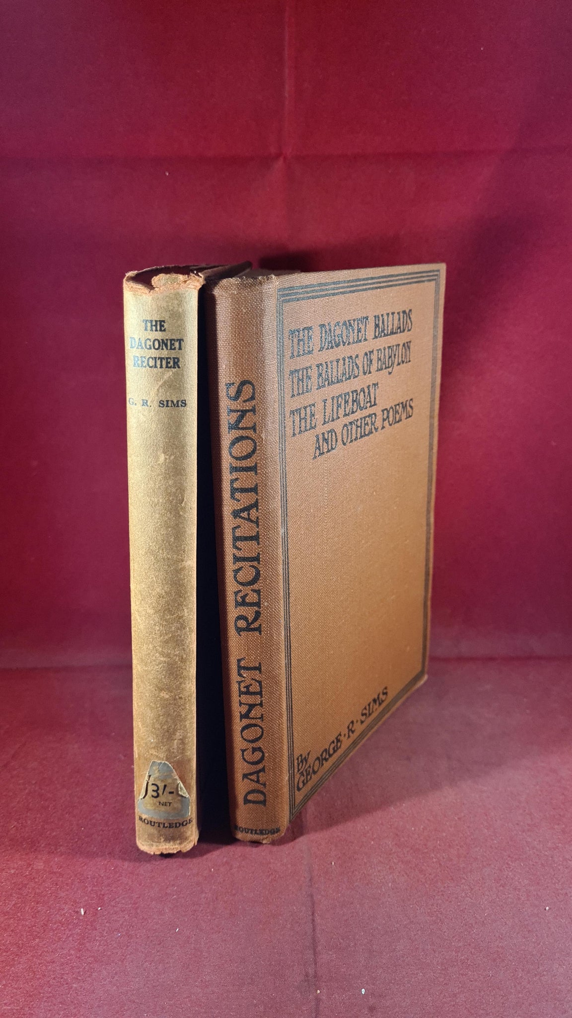 George R Sims - The Dagonet Reciter, Routledge, No date – Richard Dalby ...