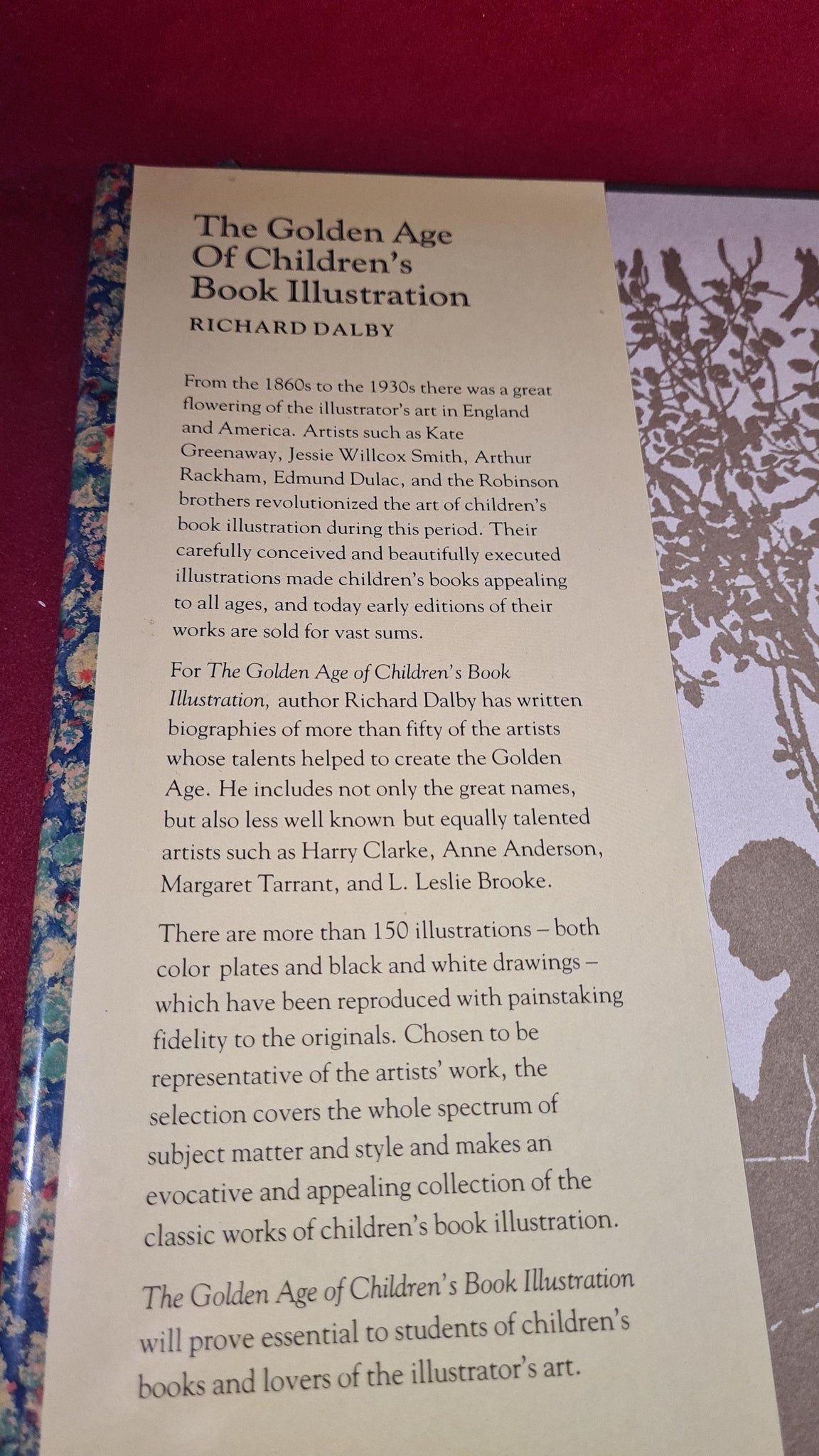 Richard Dalby-The Golden Age of Children's Book Illustration, 1st US G ...