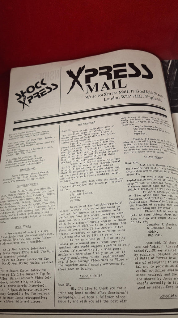 Shock XPress Issue 5 Aug-Sep 1986 – Richard Dalby's Library