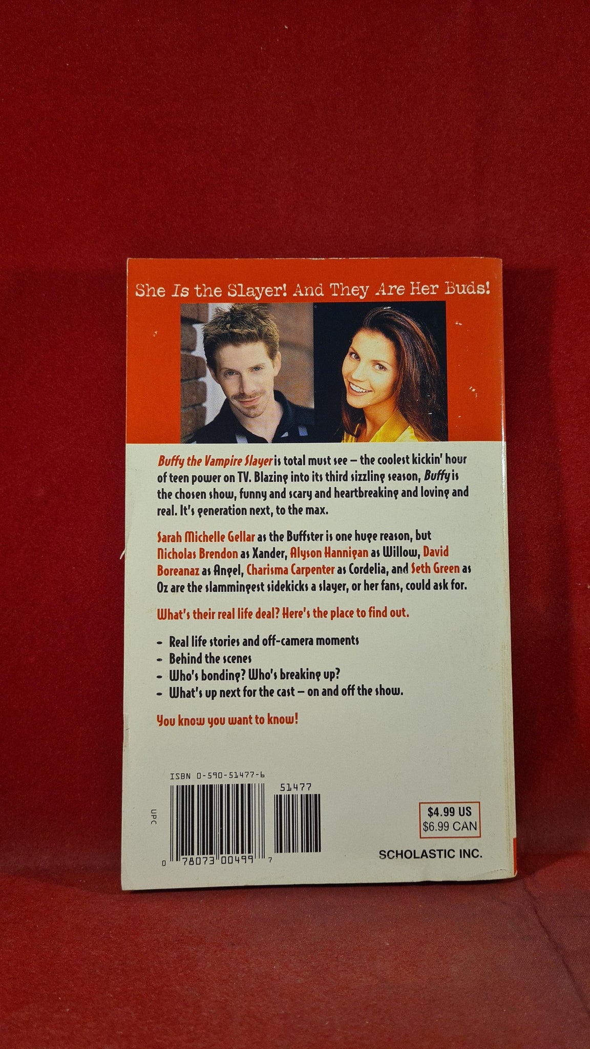 Jan Gabriel - Meet The Stars of Buffy the Vampire Slayer, First Schola ...