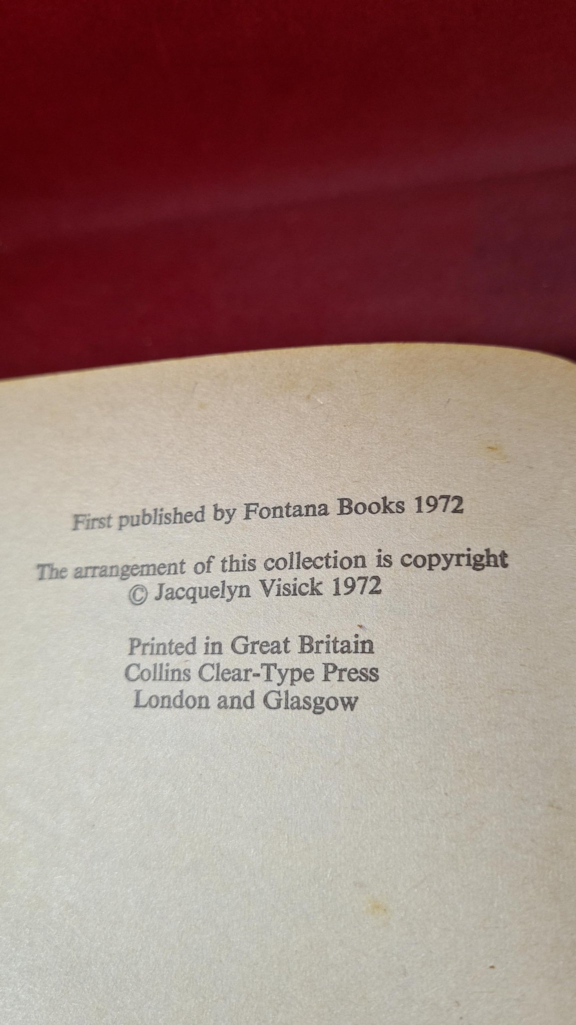Jacquelyn Visick - London Tales of Terror, Fontana, 1972, First Editio ...
