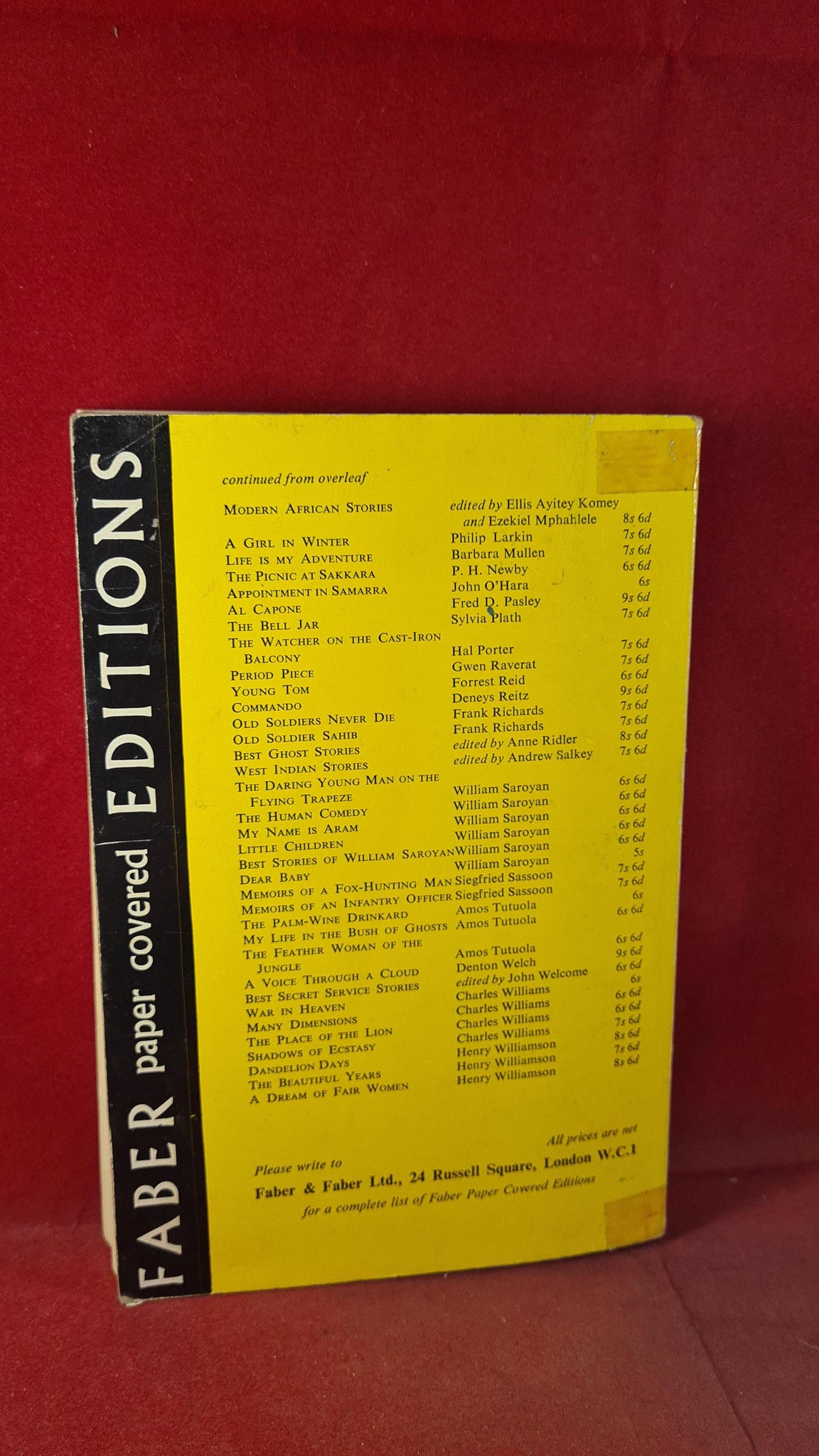 Anne Ridler - Best Ghost Stories, Faber, 1968, Paperbacks – Richard ...