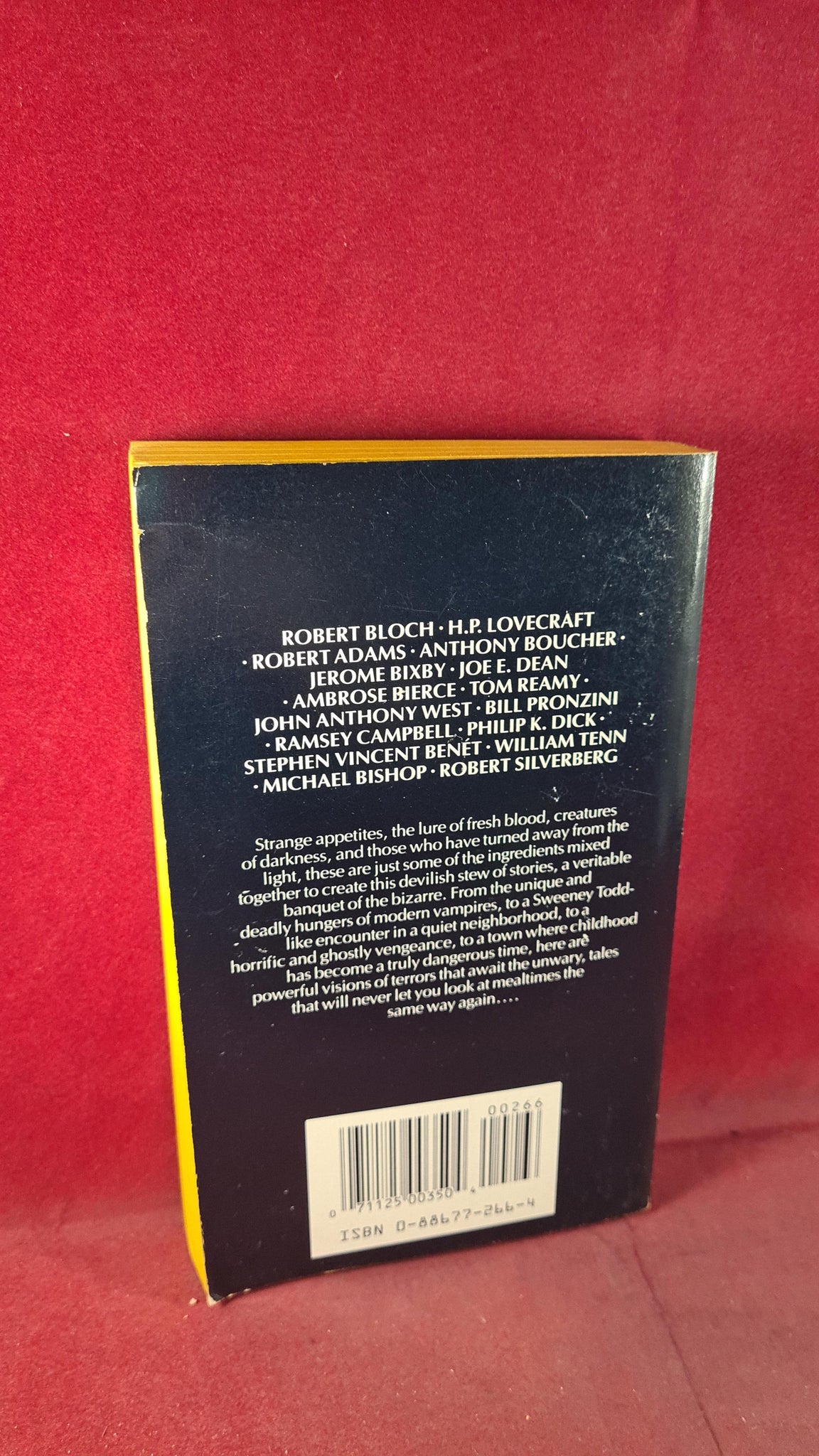 Martin H Greenberg - Hunger For Horror, Daw, 1988, First Edition Paper ...