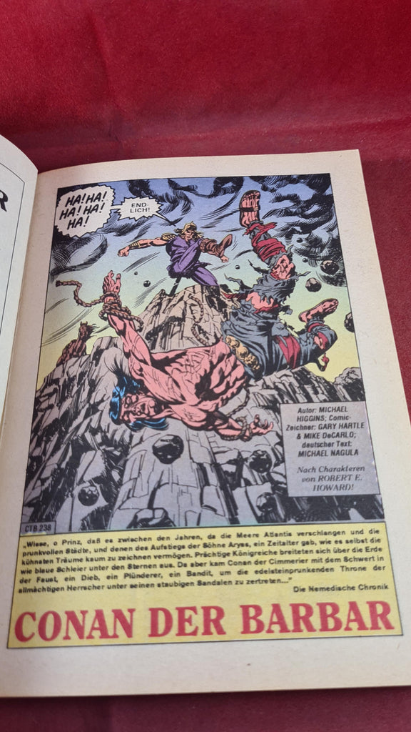 Conan the Barbarian Magazine, German Edition – Richard Dalby's Library