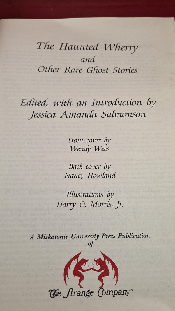 Jessica Amanda Salmonson - The Haunted Wherry, Strange Company, 1985 ...