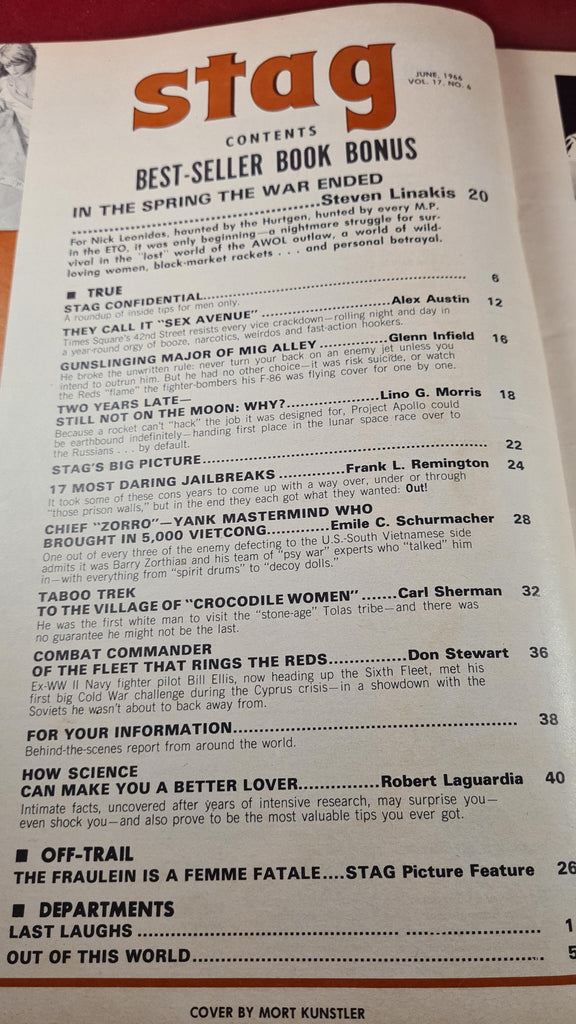 Stag Magazine June Volume 17 Number 6 1966 – Richard Dalby's Library