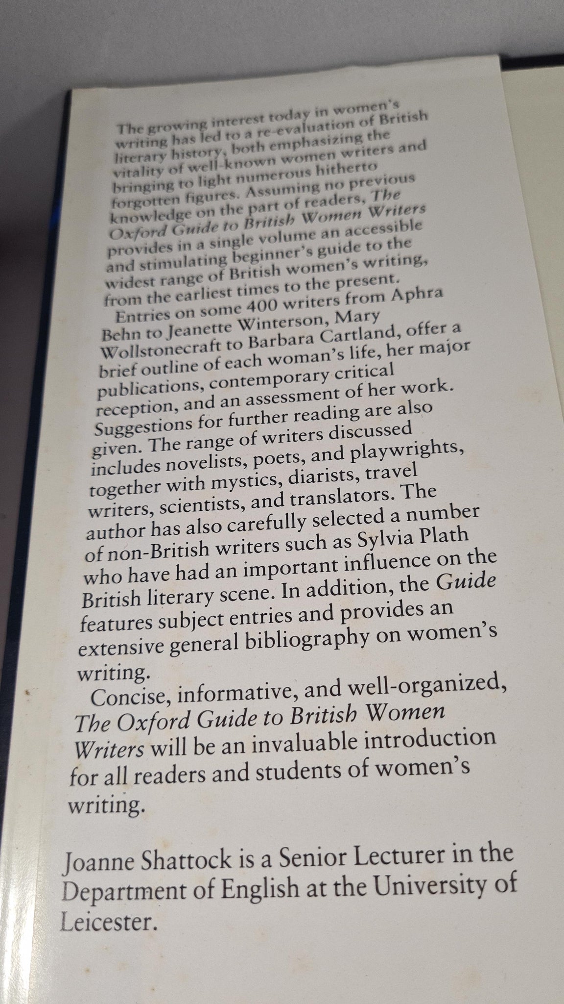 Joanne Shattock - The Oxford Guide to British Women Writers, 1993 ...